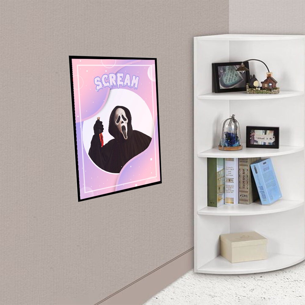 Scream poster idea, pink scream art sold by H Nguyen | SKU 40445144 ...