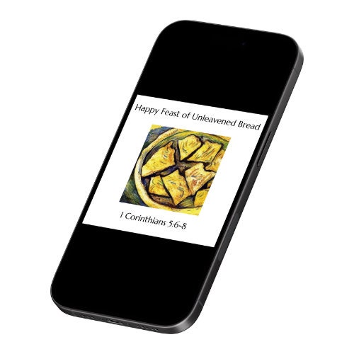 Happy Feast of Unleavened Bread Holy Day Cards Digital Cards Christian ...