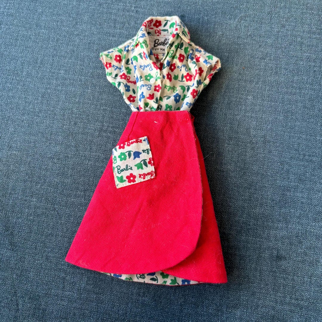 Vintage Barbie Skipper Outfit 1965 #1911 Day at the Fair HTF Rare ...