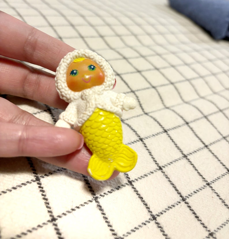 Vintage Kenner Sea Wees Icy Gals Baby Pearl Mermaid Doll Figure 1983 ...