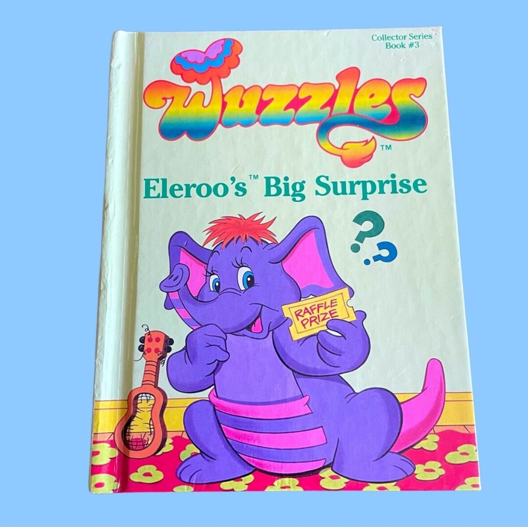 Wuzzles Eleroos Big Suprise/ Collector Series Book 3/ Vintage 1984 ...