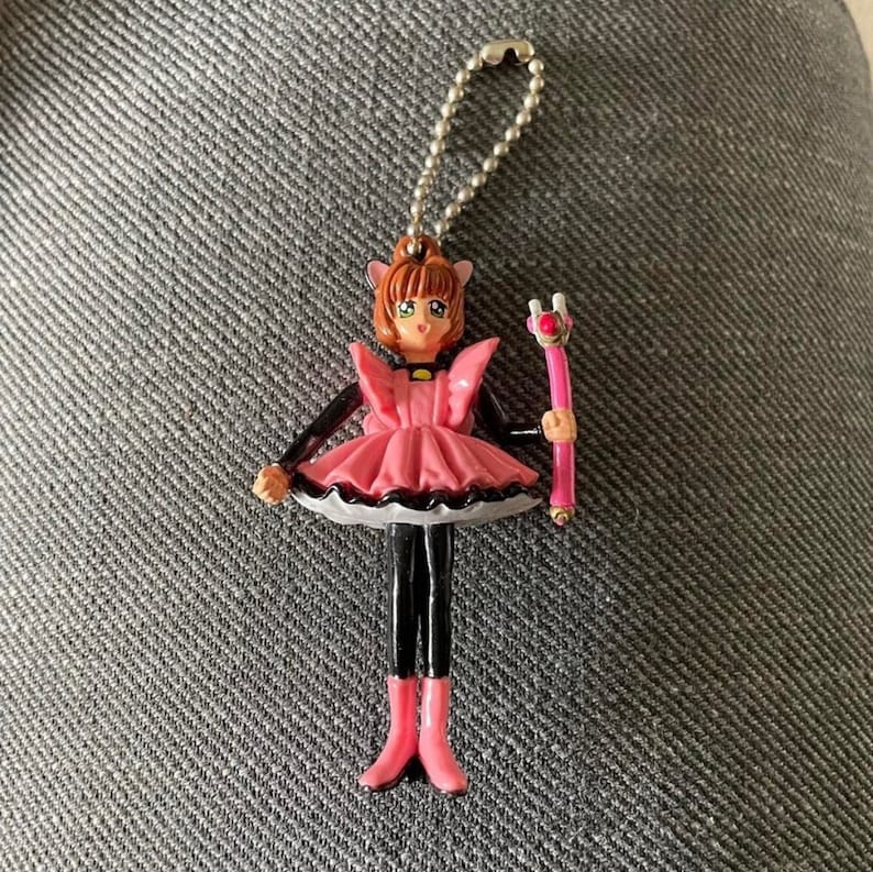 Vintage Cardcaptor Sakura Keychain 1999 - Etsy