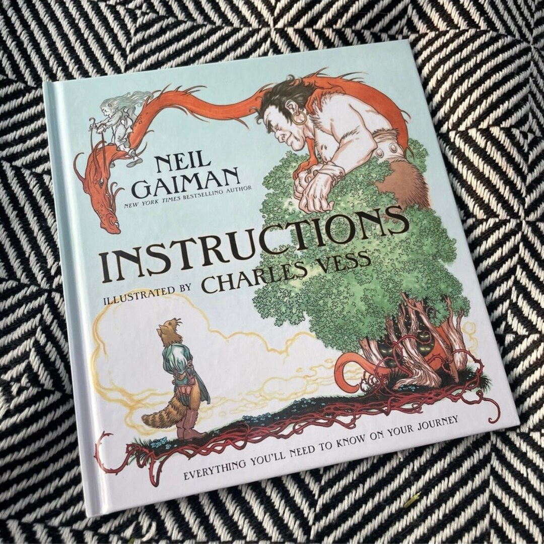 Instructions by Neil Gaiman Illustrated by Charles Vess: 2010 - Etsy