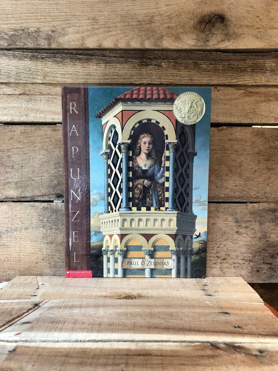 Rapunzel, Illustrated by Zelinsky: First Scholstic Printing 1998 - Etsy