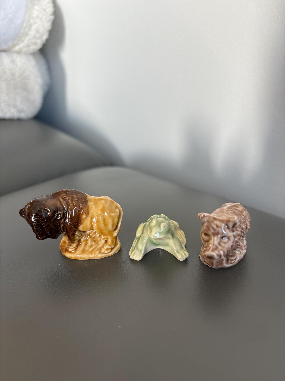 Wade England Red Rose Tea Animals Bison Buffalo Frog Wild Boar Rare ...