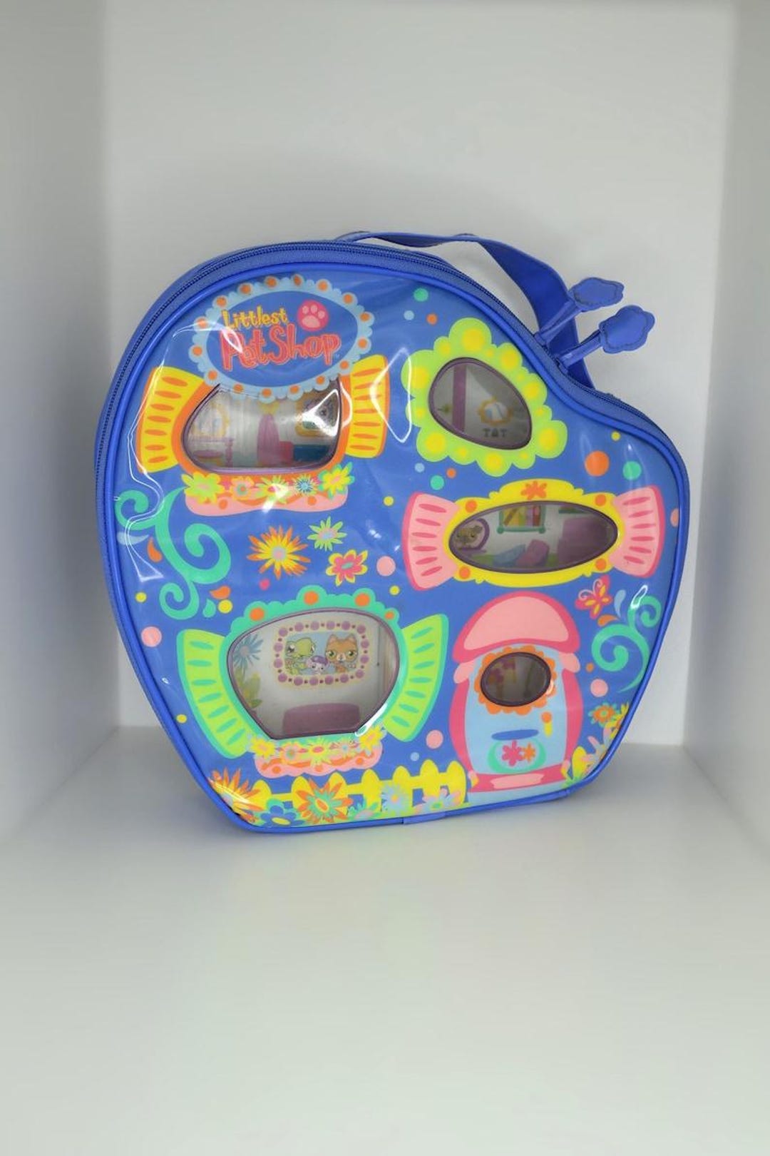 Littlest Pet Shop Carrying Case Bag - Travel Storage Play House ...
