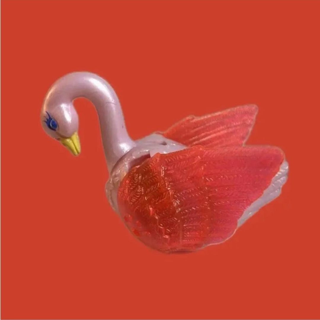 Littlest Pet Shop Swan Mcdonald's Happy Meal Toy #1 Vintage 1995 Toy ...