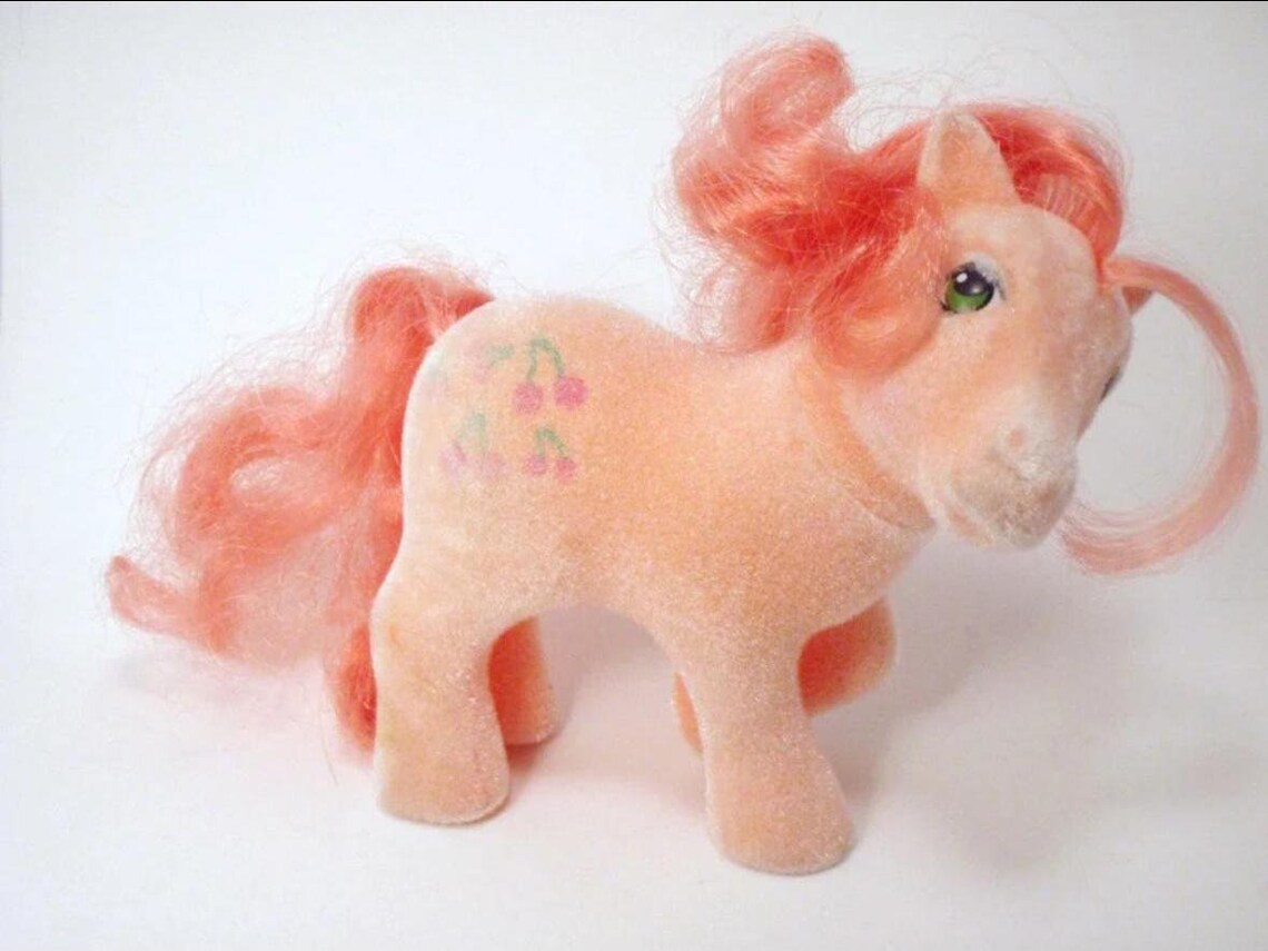 My Little Pony G1 MLP so Soft Ponies Cherries Jubilee SS Pastel Pink ...