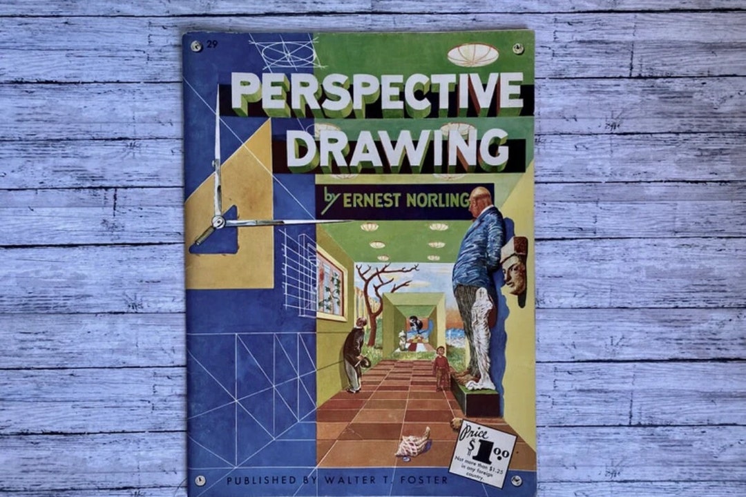 Perspective Drawing by Ernest Norling, Art Instructions DIY Book ...