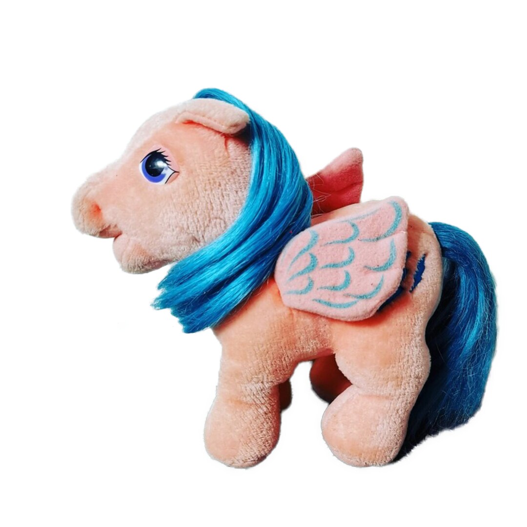 Vintage My Little Pony Hasbro Softies Pegasus Firefly Pony Plush - Etsy