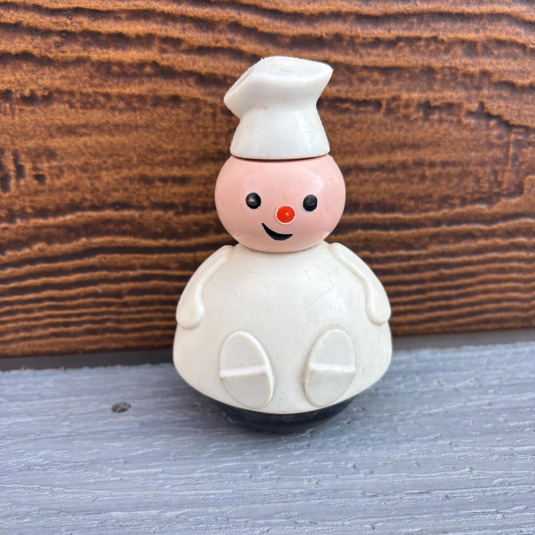 Vintage Fisher Price Chef Wobble Man Toy Rub A Dub Men in Tub Little ...