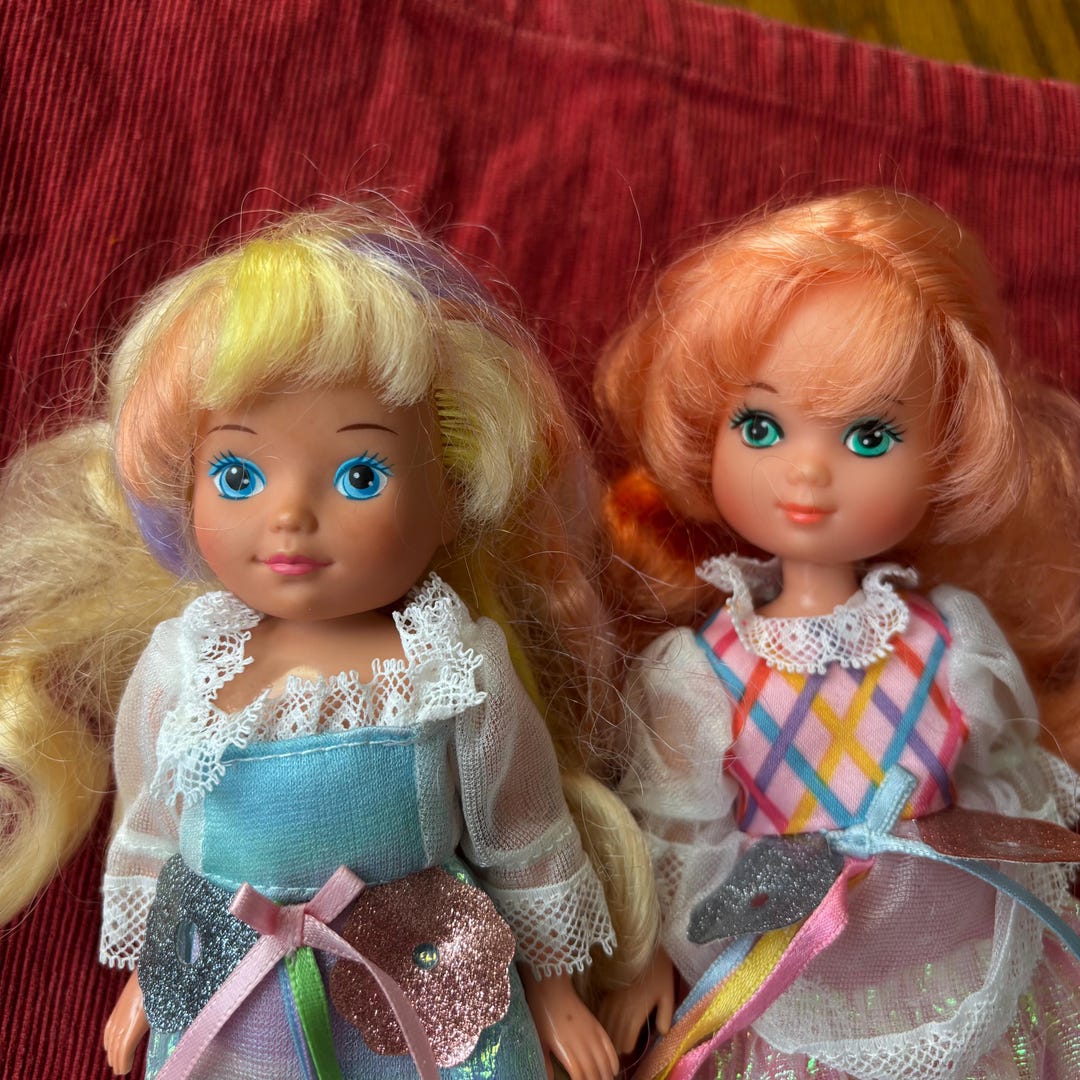 1980s Dolls Lady Lovely Locks and Maiden Curlycrown Lady Lovelylocks ...