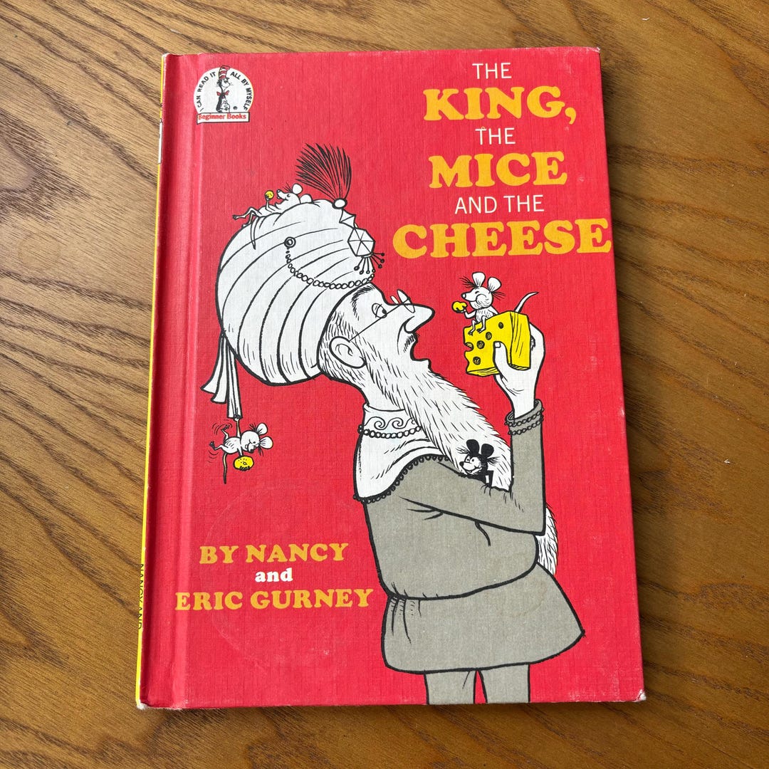 Rare Vintage Book / 1965 the King the Mice and the Cheese / Nancy and ...