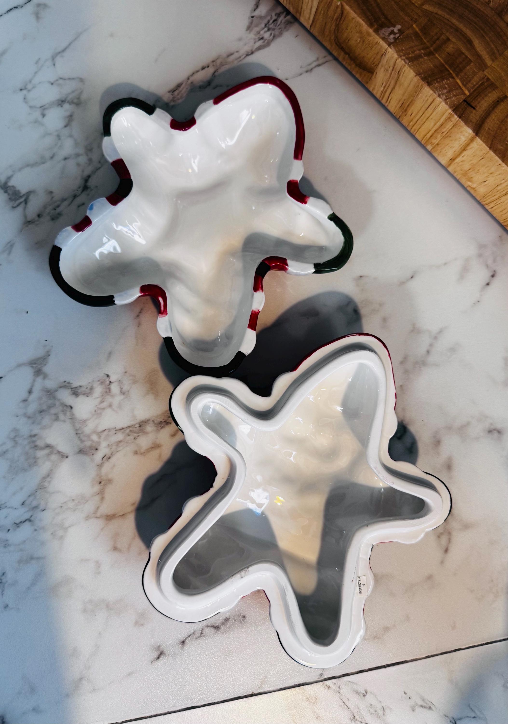 CHRISTOPHER RADKO Traditions Santa Claus Covered Candy Dish Ceramic ...