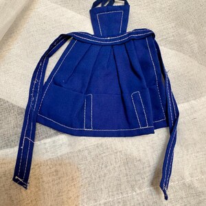 VINTAGE 1960s BARBIE Pak Apron & Utensils Blue Apron - Etsy