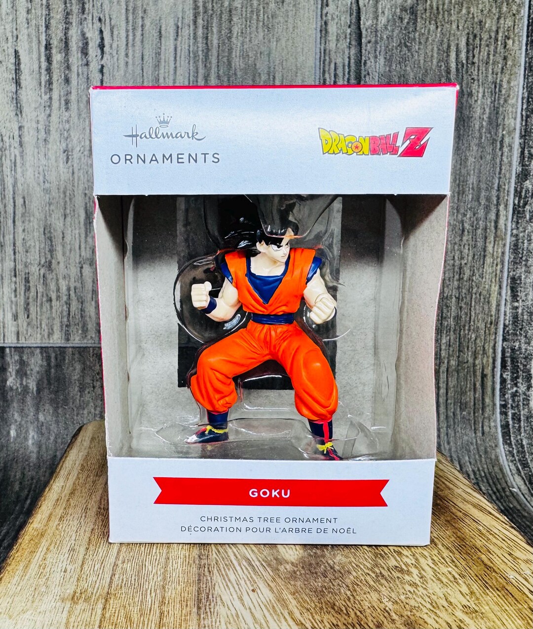 Hallmark Dragonball Z Goku Red Box Ornament - New - Etsy