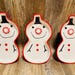 Hallmark Set of Three Peppermint Snowman Christmas Dishes - Etsy