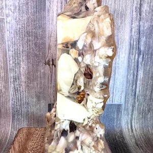 VTG Hand Crafted Genuine Mother of Pearl Lanshire Vomit Quartz Clock - Etsy