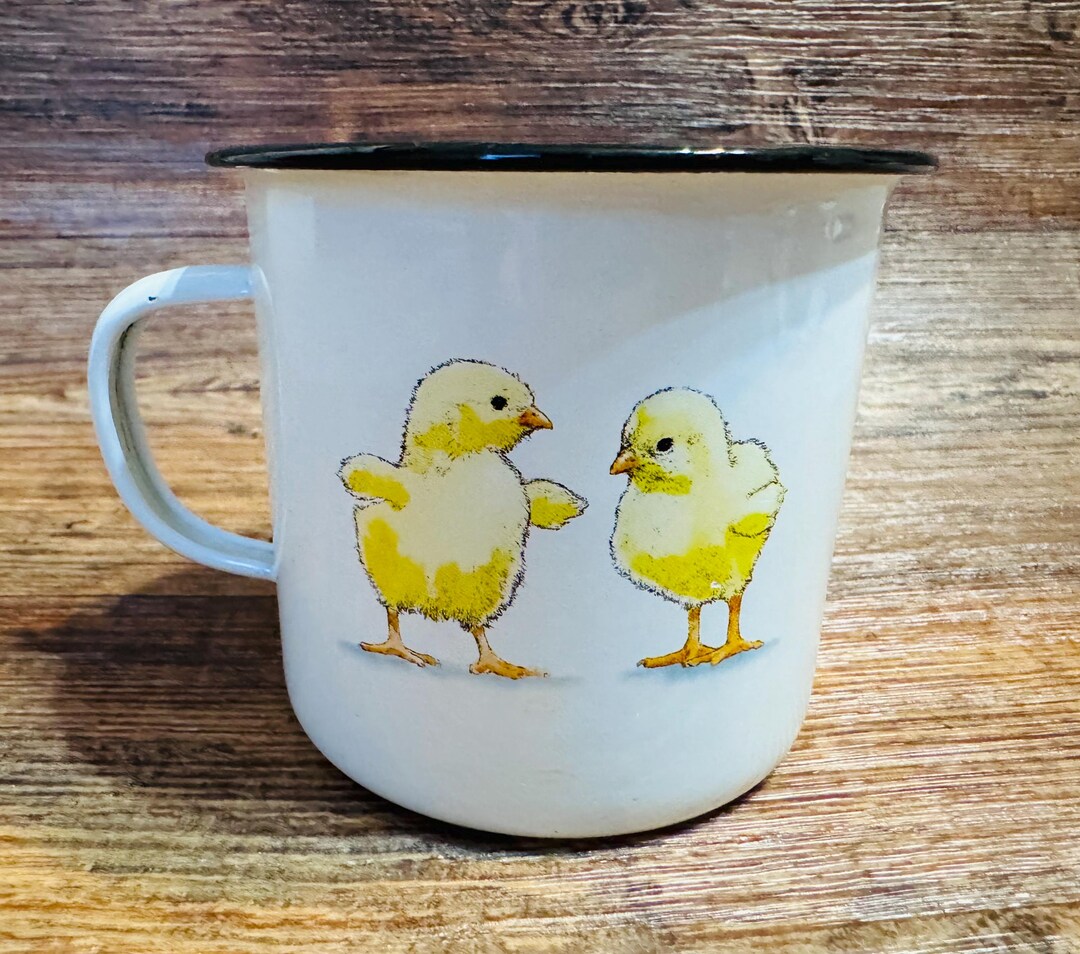 RED SHED Mug Camping Drinking Cup Metal Enameled Coffee Soup 20 Oz ...