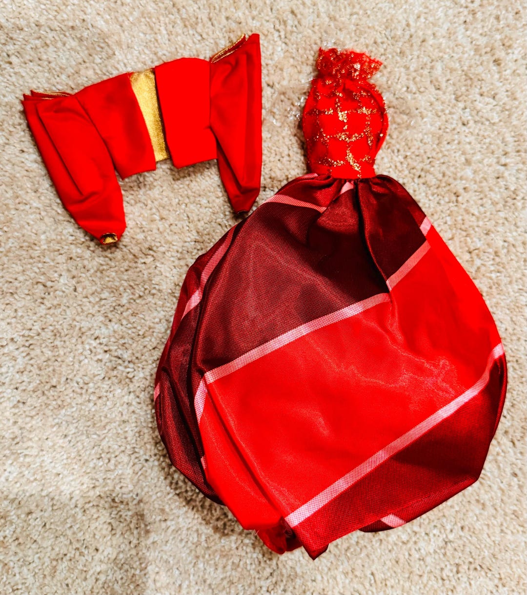 VINTAGE Oscar De La Renta Barbie Fashion 2763 Collector Series IX Red ...