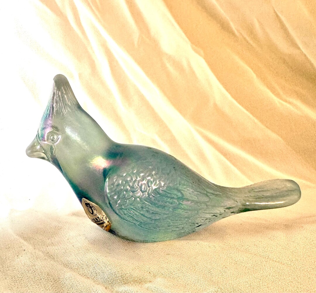 FENTON BLUE BIRD - Etsy