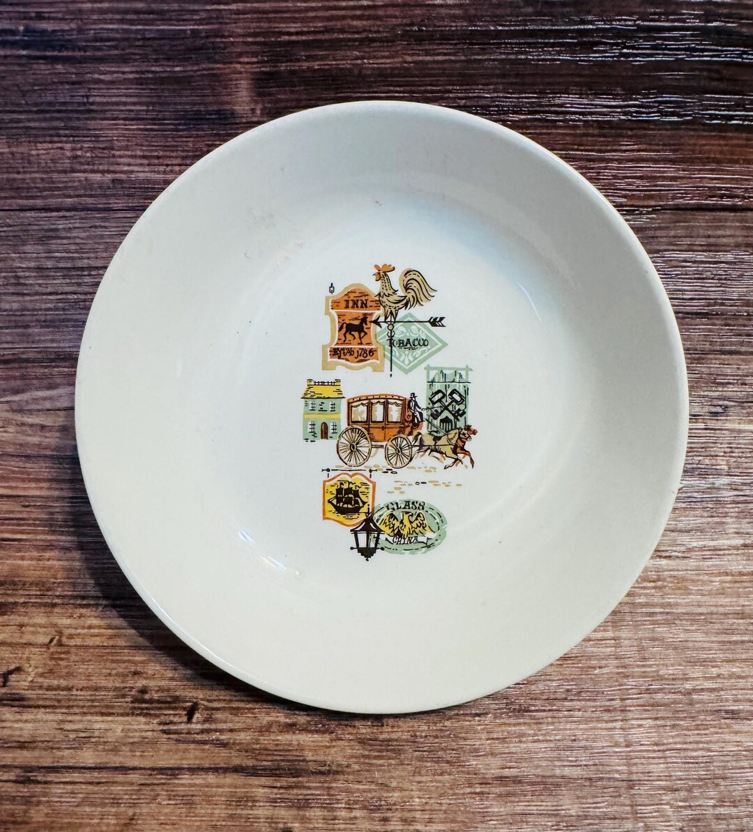 Vintage Taylor Smith & Taylor Cape Cod Coupe Soup Bowl - Etsy