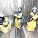 Vintage Wisemen 3 Kings Ceramic Figures Nativity Scene - Etsy