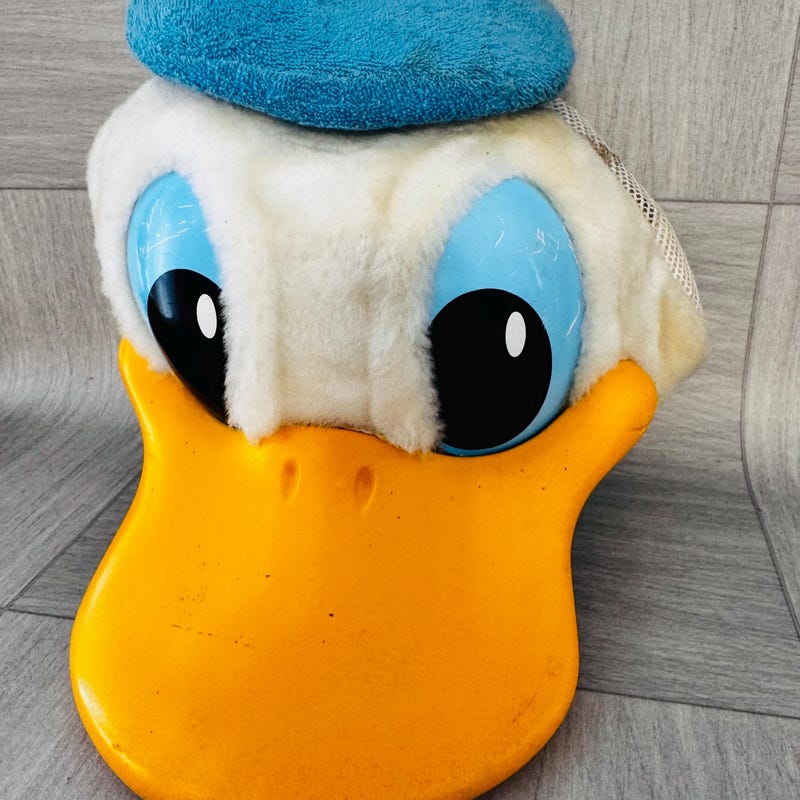 Donald Duck Hat - Etsy