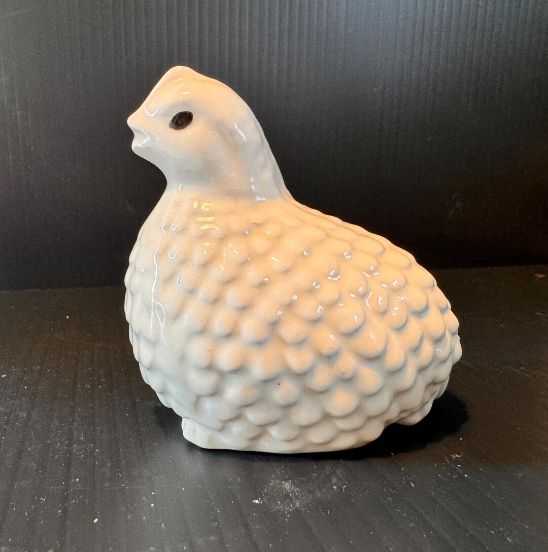 VINTAGE QUAIL FIGURINE - Etsy