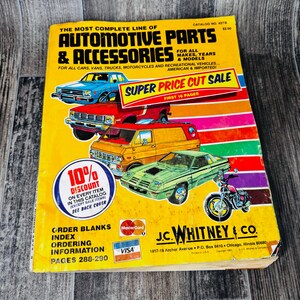 JC WHITNEY CATALOG Automotive Parts Accessories - Etsy