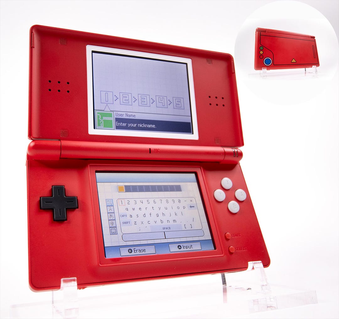 Nintendo DS Lite – Pokédex-inspired Shell - Etsy