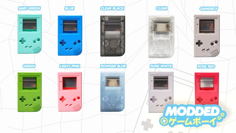 Build Your Own DMG - Custom Modded Gameboy DMG - New IPS Screen ...
