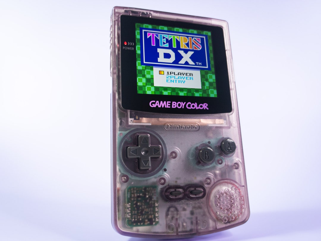Atomic Purple Custom Modded Gameboy Color - Backlit Screen, Brightness ...