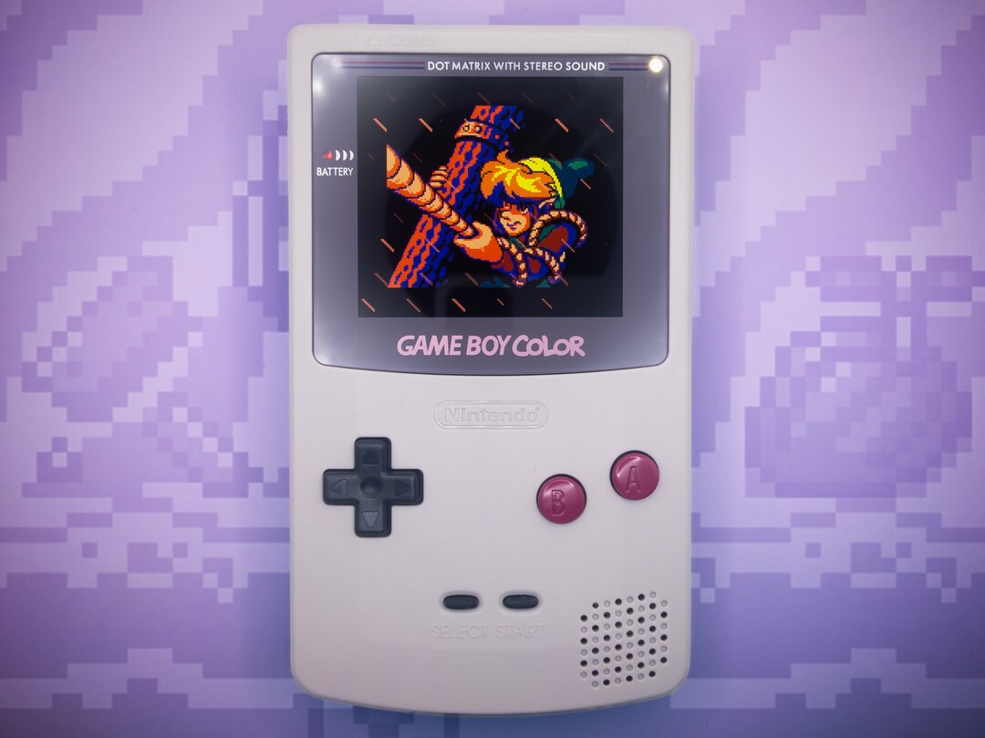DMG Gameboy Color Custom Modded GBC - New Backlit IPS, Brightness ...
