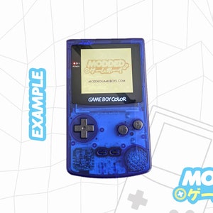 Build Your Own Gameboy Color Custom Modded Gameboy Color - Etsy