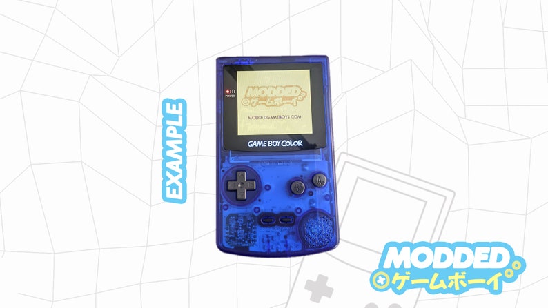 Build Your Own Gameboy Color Custom Modded Gameboy Color - Etsy