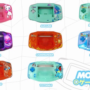 Build Your Own Gameboy Advance Custom Modded Gameboy Advance New IPS V2 ...