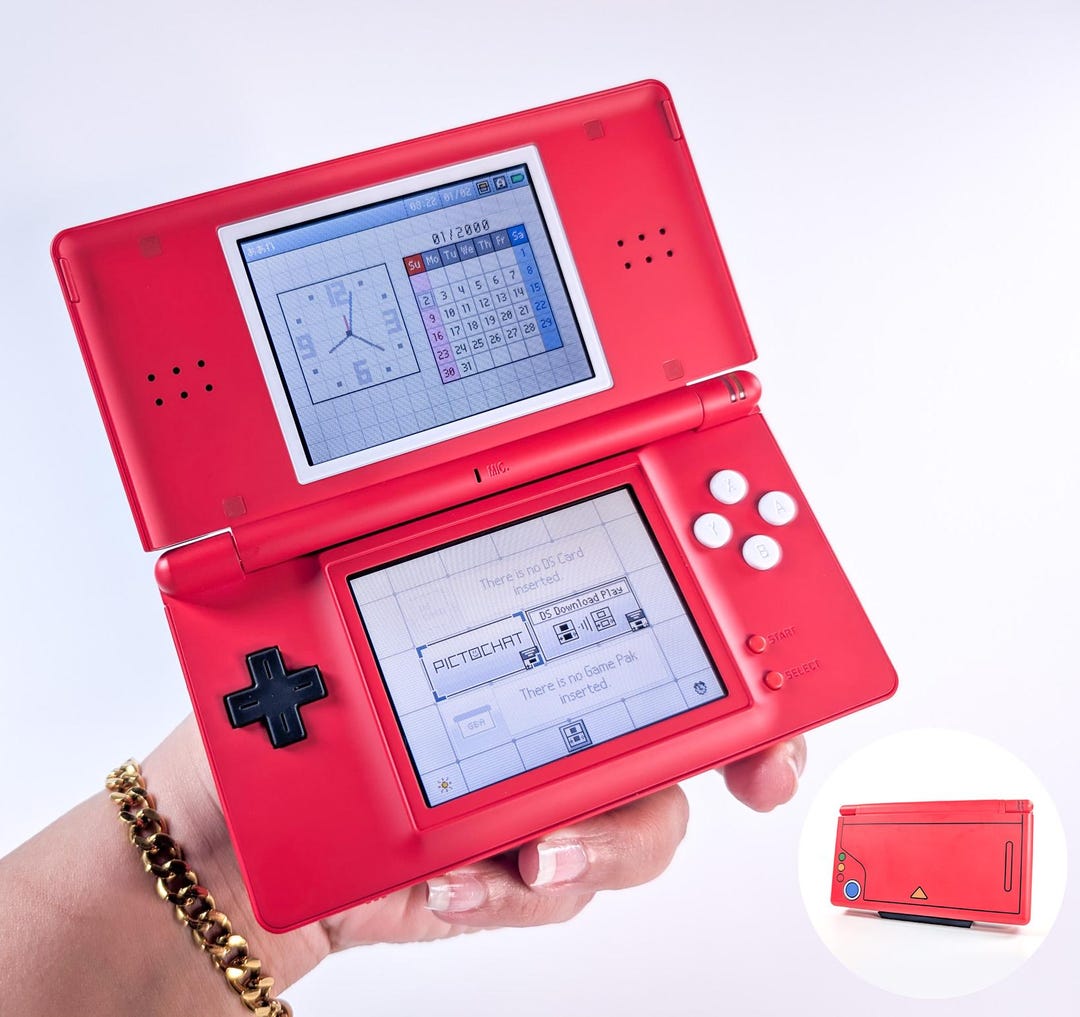 Nintendo DS Lite – Pokédex-inspired Shell - Etsy