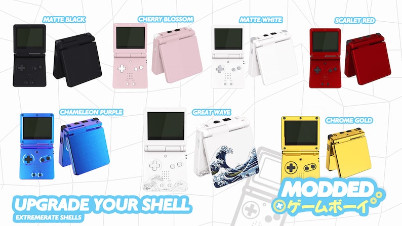 Build Your Own Gameboy Advance SP Custom Modded Gameboy - Etsy