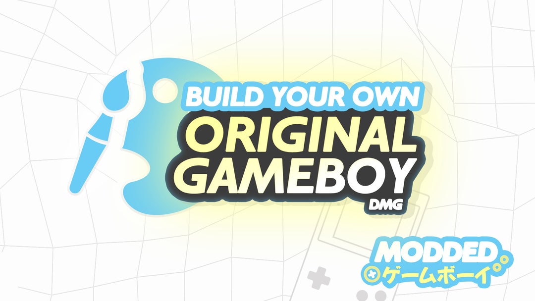 Build Your Own DMG - Custom Modded Gameboy DMG - New IPS Screen ...