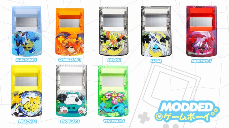 Build Your Own Gameboy Color Custom Modded Gameboy Color - Etsy