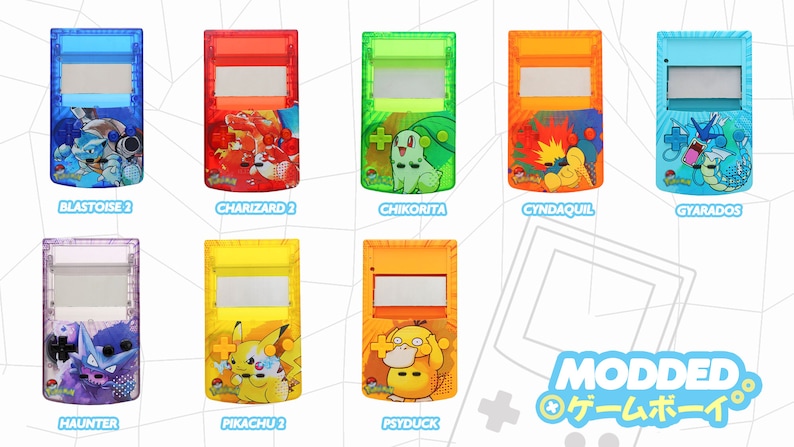 Build Your Own Gameboy Color Custom Modded Gameboy Color - Etsy