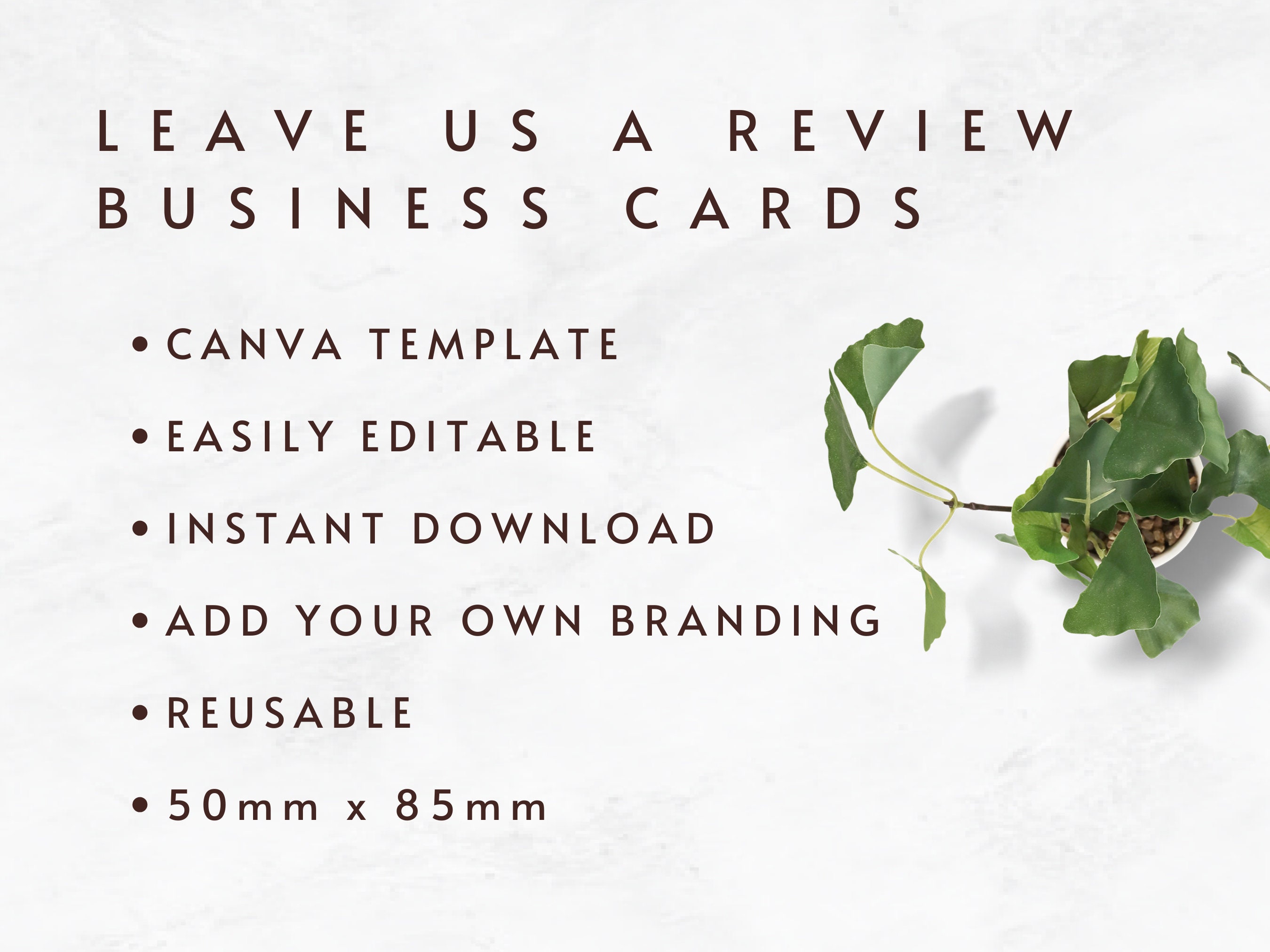 Leave Us A Review Template, QR Code Sign, Google Review Instant ...
