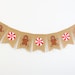Gingerbread Christmas Banner, Peppermint Christmas Bunting, Christmas ...
