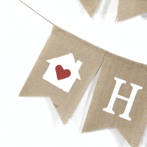 Welcome Home Banner, Burlap Banner, Welcome Home Decorations, Welcome ...
