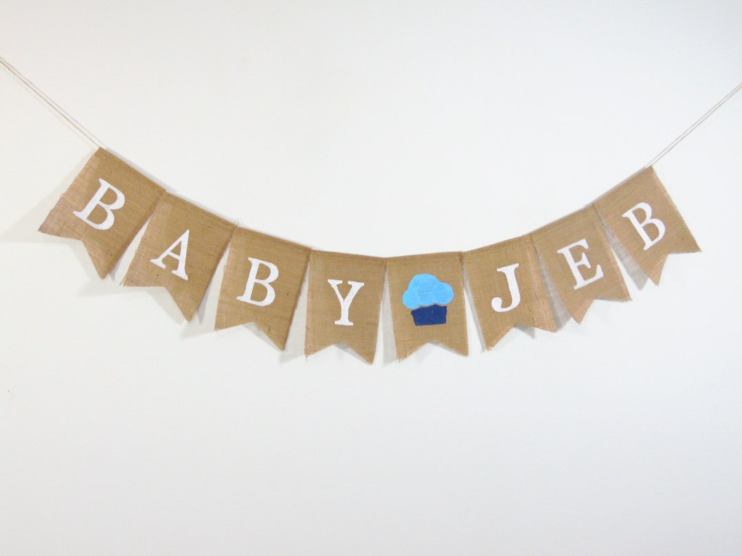 Custom Muffin Banner, Studmuffin Baby Shower Decorations, Boy Shower ...