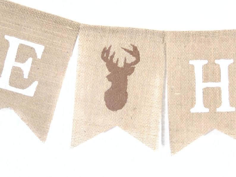 The Hunt is Over Banner, Hunting Theme Bridal Shower, the Hunt is Over ...