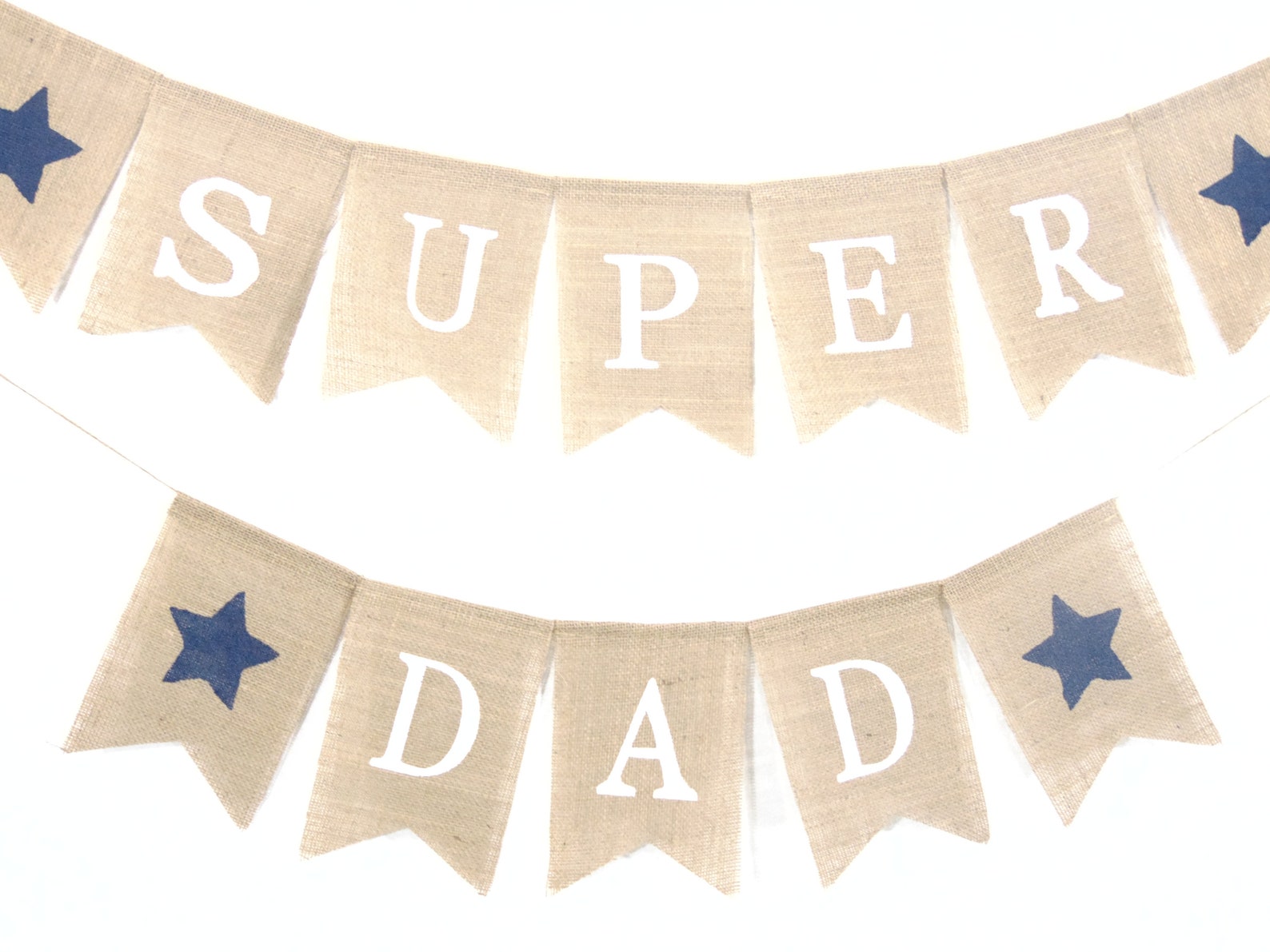Super Dad Burlap Banner, Fathers Day Banner, Super Dad Bunting, Fathers ...