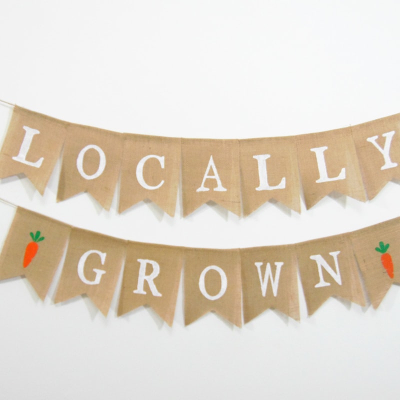 Locally Grown Baby Shower Decor - Etsy