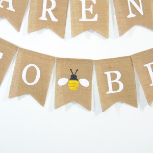 Parents to Bee Banner, Baby Bee Banner, Baby Shower Decorations, Baby ...